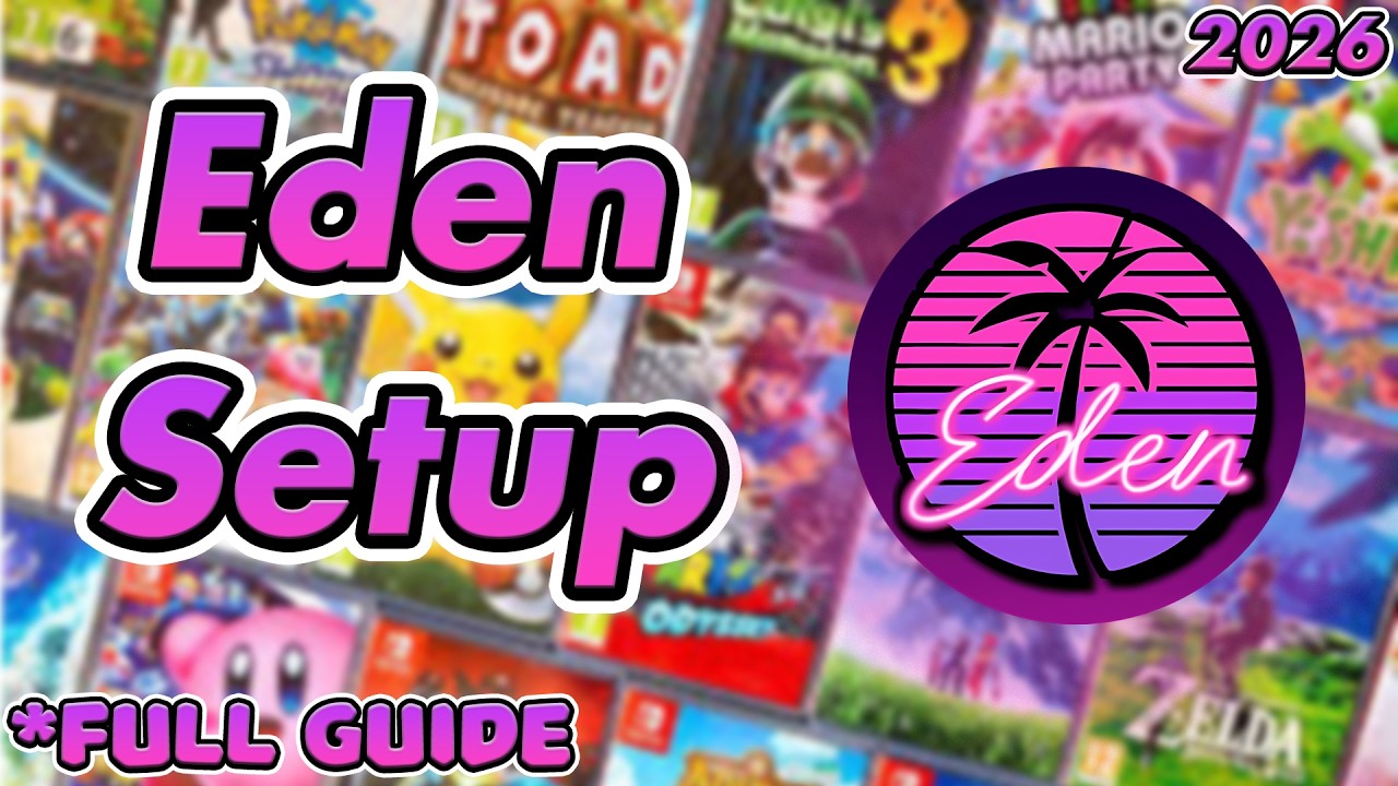 How to Play Switch Games on PC in 2026 | Eden Emulator Full Guide