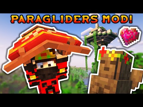 Paragliders Mod! 1.20.1 | Minecraft Mod Showcase