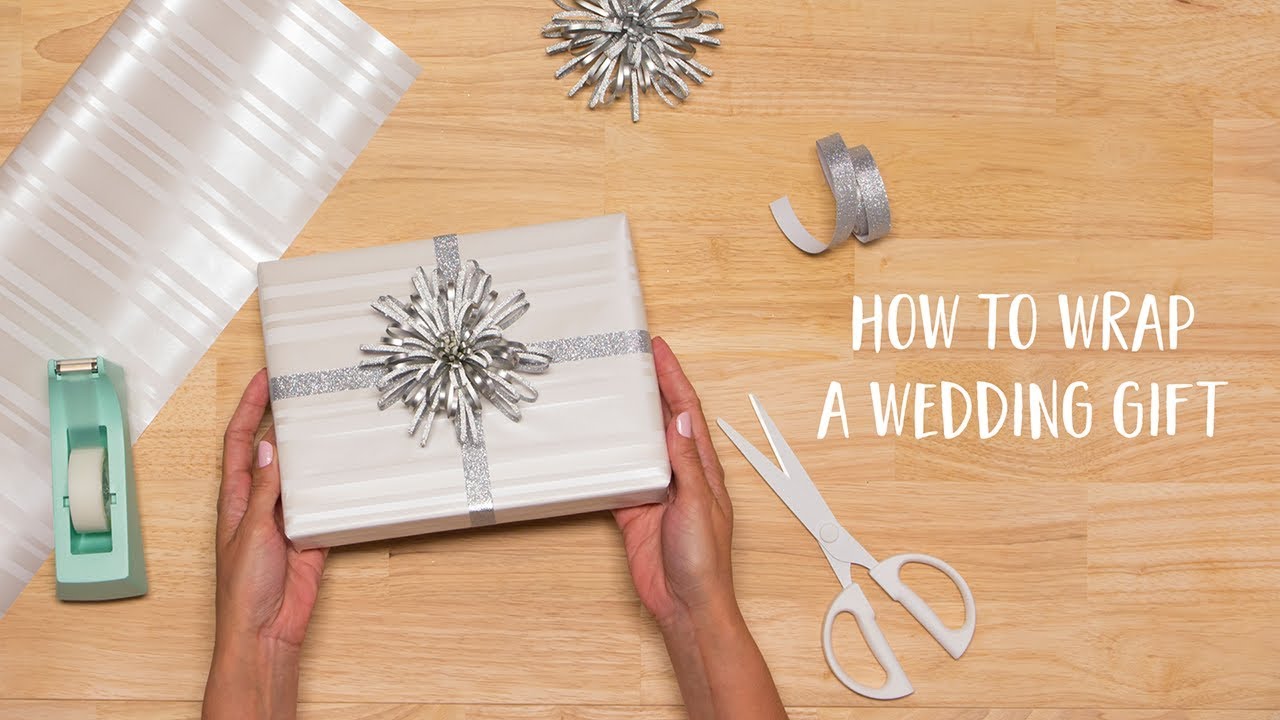 How to Wrap a Wedding Gift