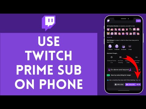 How to Use Your Twitch Prime Subscription on Mobile | Activate Prime Sub on Phone(Pro Tips)