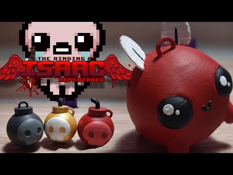 STL file The Binding of Isaac Christmas Decorations 🎄・3D printer model ...