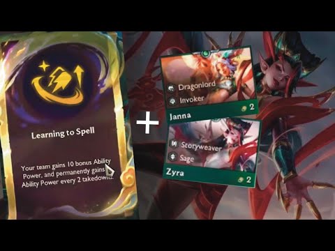 Learning to Spell with Zyra Janna on 2-1? Hmm… - TFT Set 11