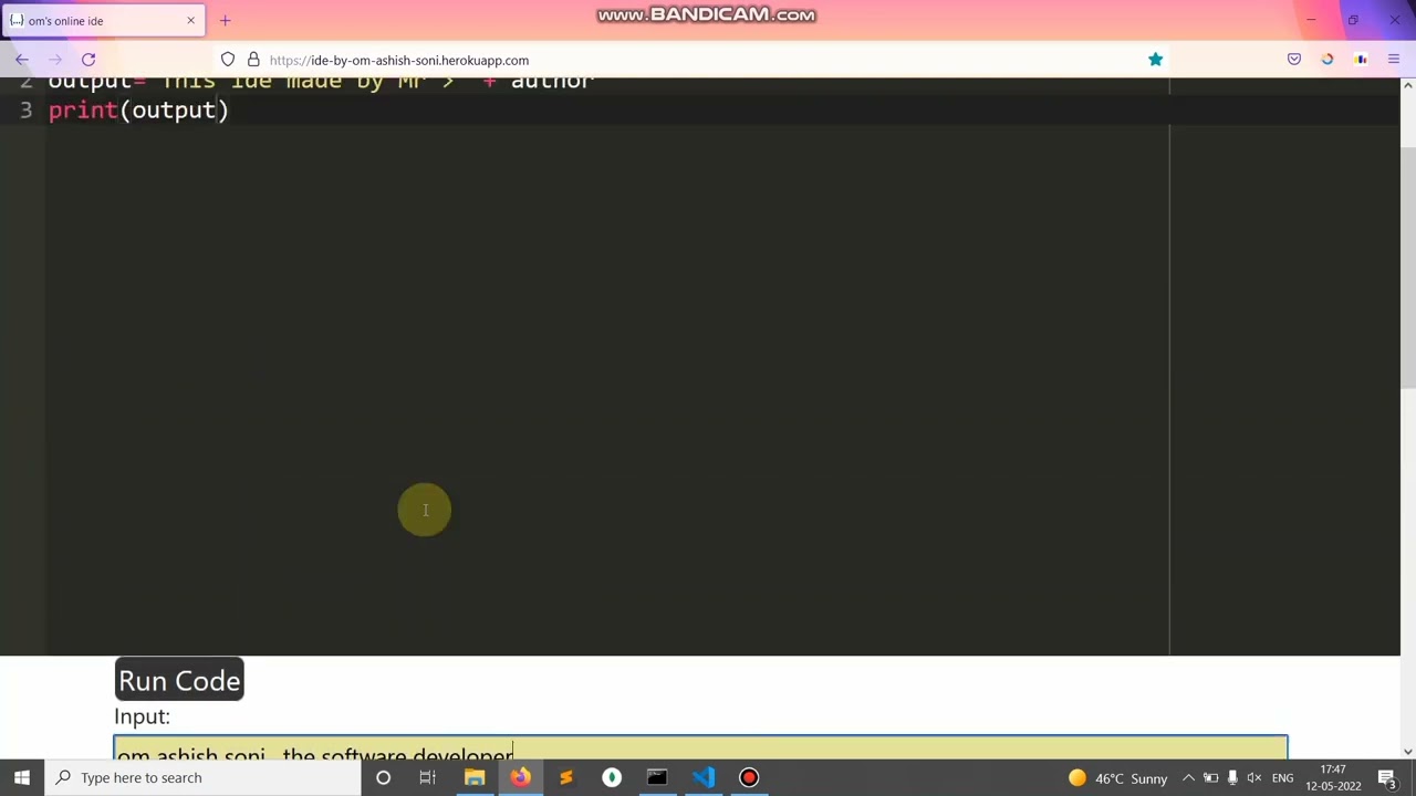 Online Ide 2.0