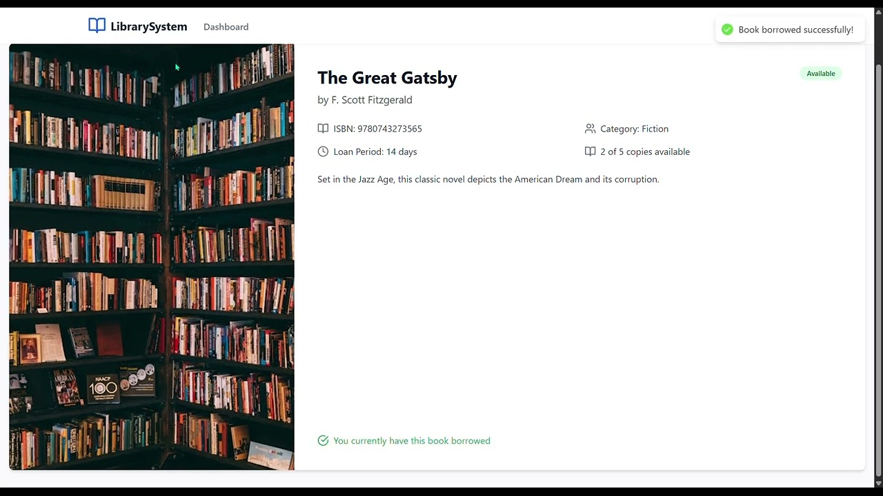 Online Library Management System | Full Website Explanation & Demo