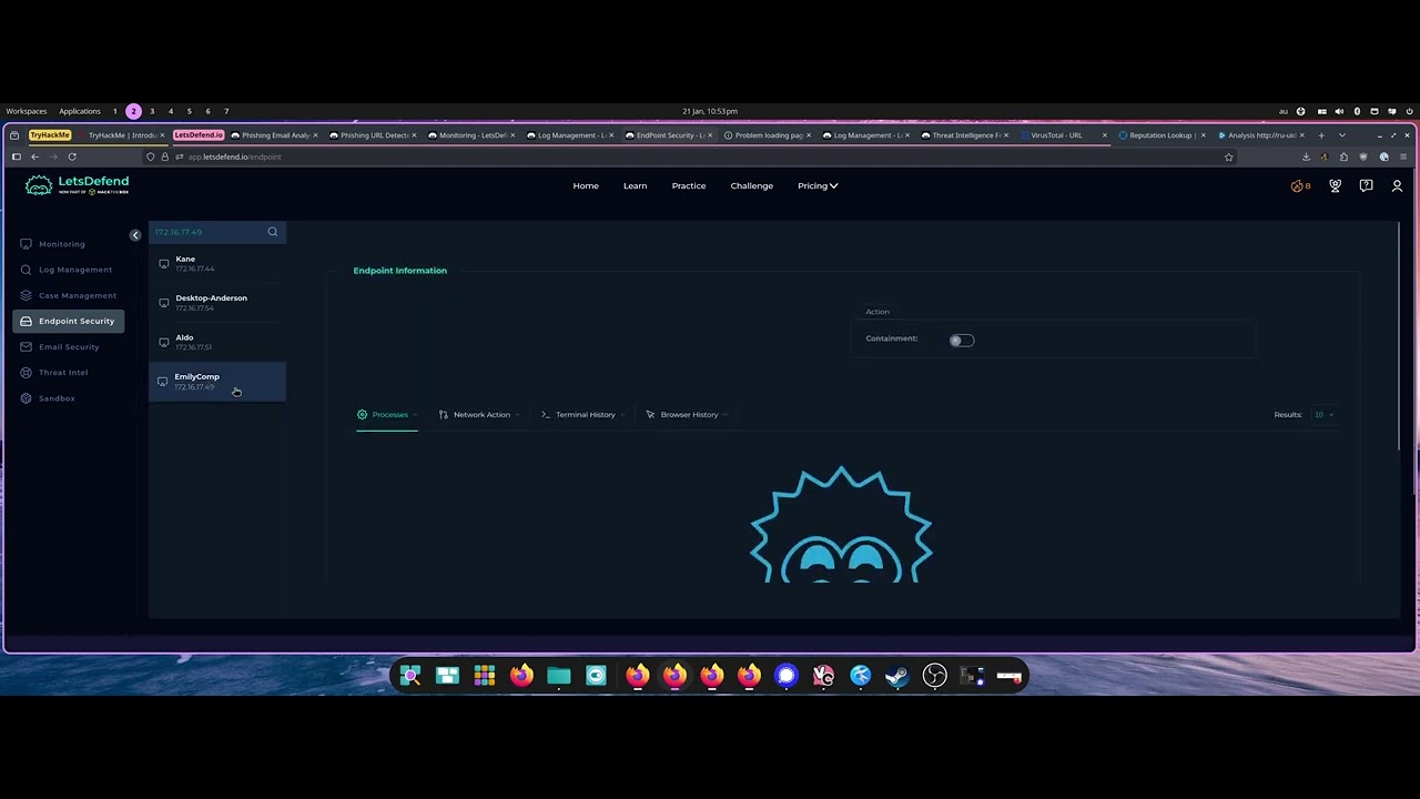 SOC Investigation – Phishing URL Detected (LetsDefend SOC141)