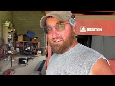 People Do Crazy Things || Replacing Baler Belts & Fixing Up a Homegrown Meal || June 2025