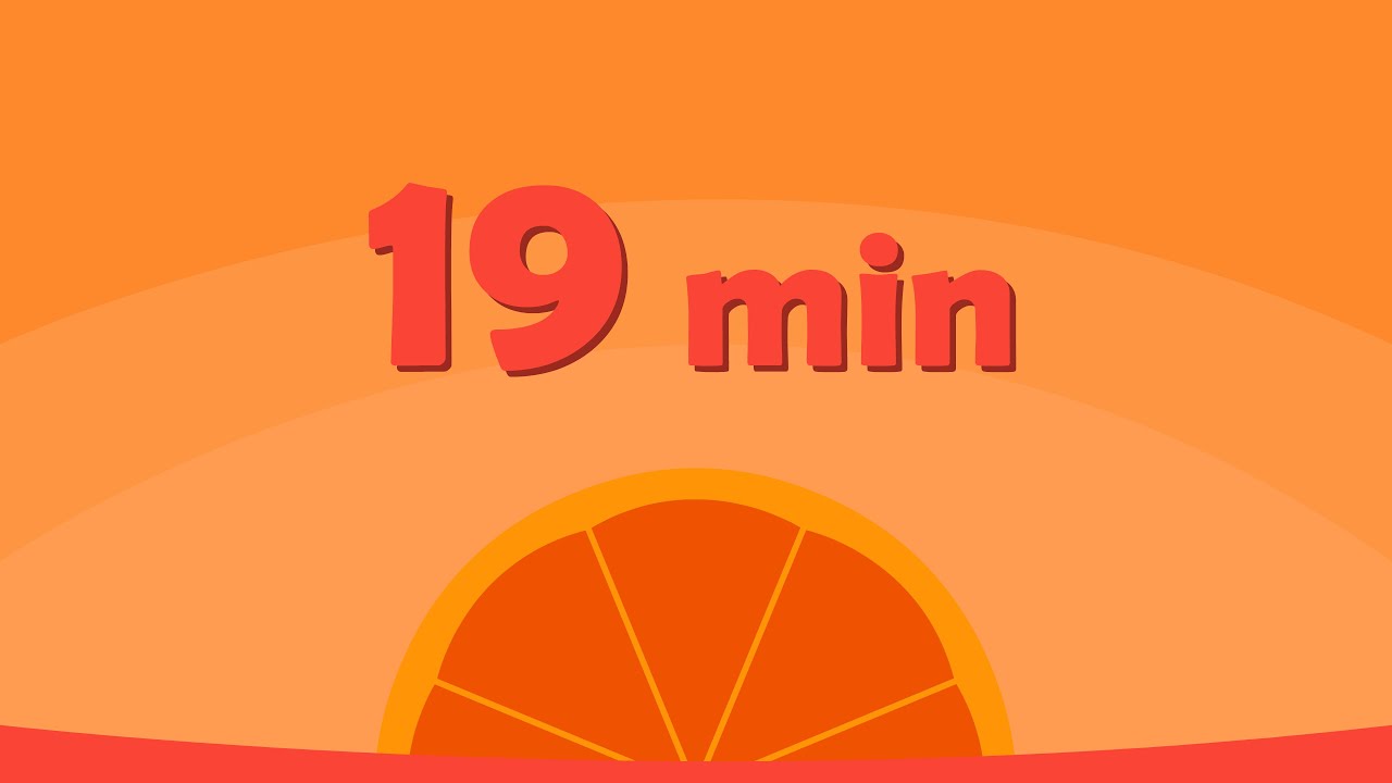 19 Minute Timer (Basic Orange)
