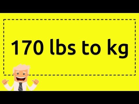 170 lbs to kg