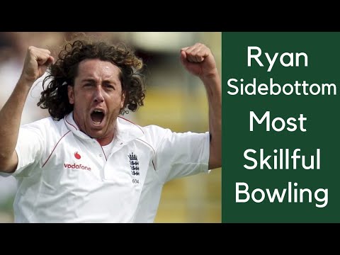 Best Seam Bowling Ever by Ryan Sidebottom | Most Skillful Bowling