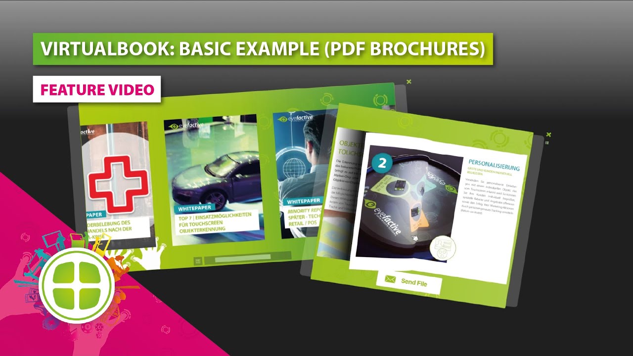 VirtualBook: Basic Example - PDF Brochures (Touchscreen Software)