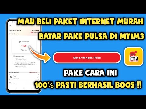 Cara beli Paket m3 pakai pulsa di aplikasi 2025 | Cara beli paket internet m3 murah