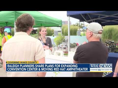 Raleigh planners share plans for expanding Convention Center & moving Red Hat Amphitheater