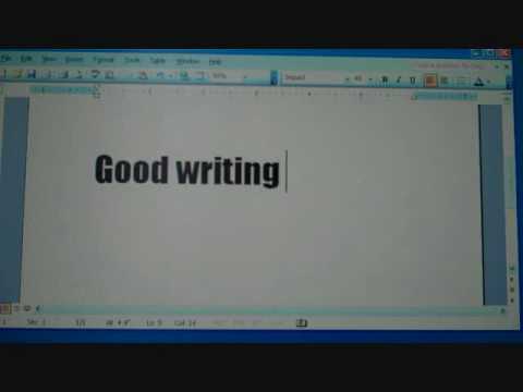 what good writing is.wmv