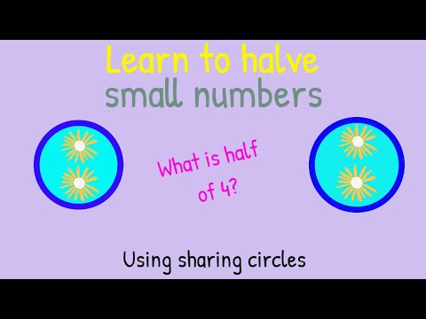 Halving Small Numbers - Halving Numbers - Find Half of a Number
