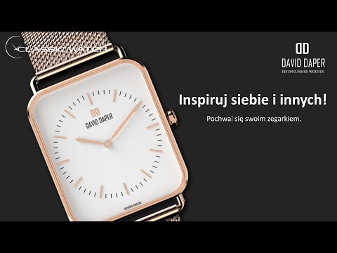 Zegarki David Daper zegarki męskie zegarki damskie Katowice Classic Watch Kwiatkowski sp.j.