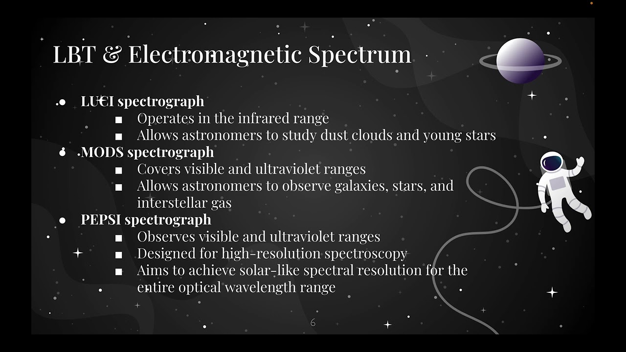 Telescope Presentation, Astronomy 101 Extra Credit