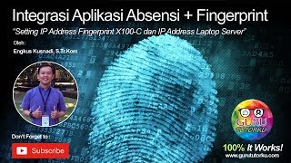 carafuzziblog: Cara Koneksi Fingerprint Solution X100c Ke Komputer
