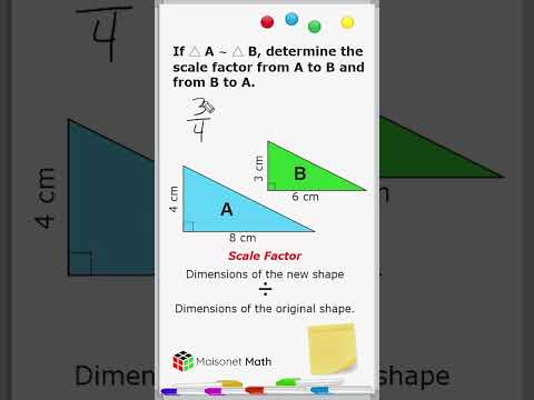 Finding Scale Factor Of Similar Shapes