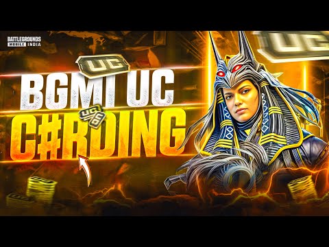 * SECRET METHOD * 💀 BGMI UC CARDING ⭐️ 2025