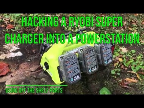 Hacking a Ryobi Supercharger into a Powerstation