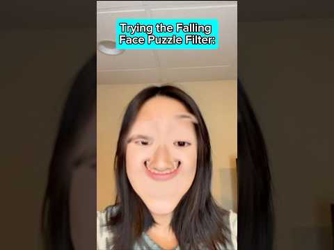 Trying the Falling Face Filter: