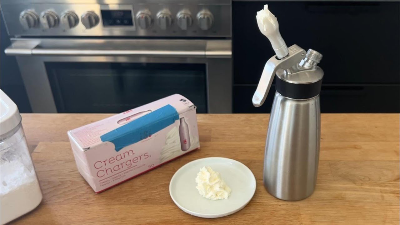 Making Whipped Cream in the iSi Whipped Cream Dispenser