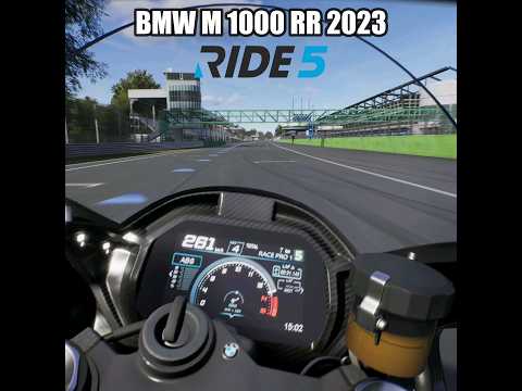 BMW M1000RR 2023 TOP SPEED TEST #ride5 #bmw