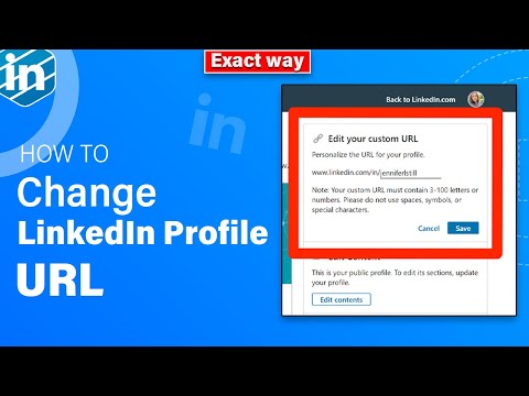 How to Change Your LinkedIn Profile URL 2025 | Customize LinkedIn profile Link