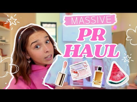 Massive PR HAUL and Unboxing!!π #fyptiktok #lisi #lisishops