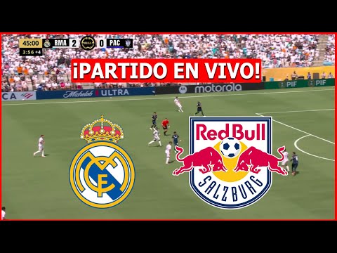 🔴 RB SALZBURGO vs REAL MADRID EN VIVO ⚽ Mundial de Clubes 🔥 FECHA 3 JUEGA VINI JR