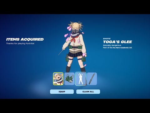 The My Hero Academia skins are back in Fortnite! (Fortnite item shop)