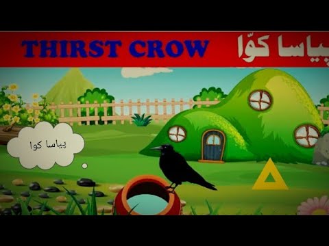 Thirsty Crow Story in Urdu | Bedtime Story for Children