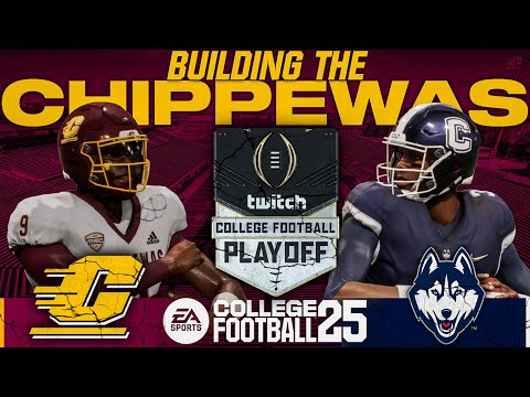 WE MADE THE PLAYOFFS | Building The Chippewas #22 | College Football 25