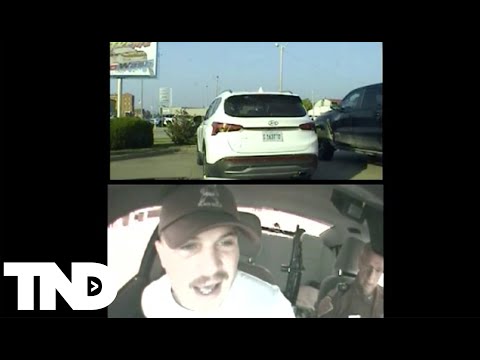 Dash camera video released in country singer Zach Bryan's arrest
