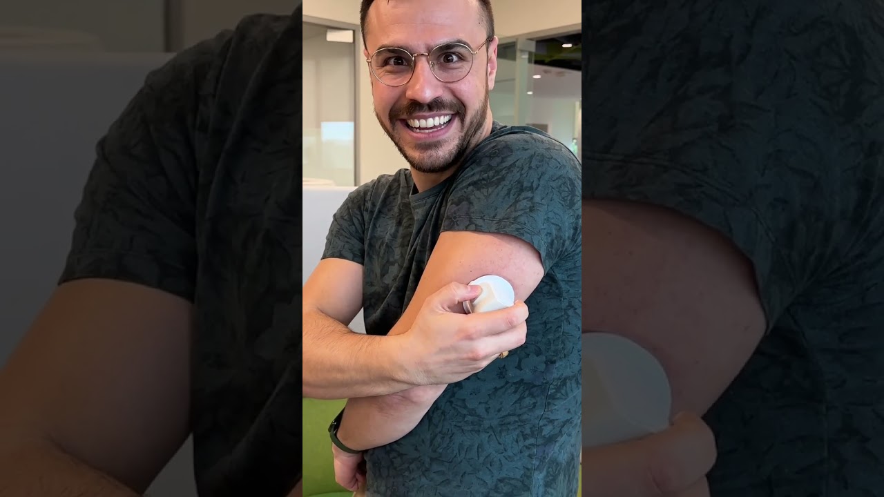 Putting on my first Dexcom G7!