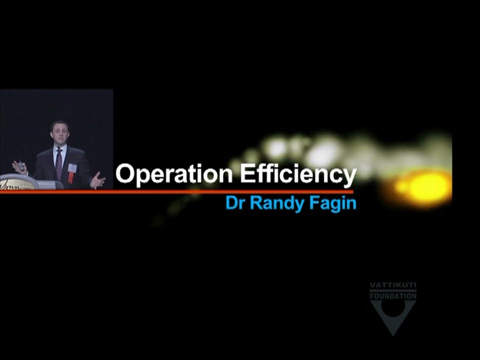 Dr. Randy Fagin: Operating Room Efficiency