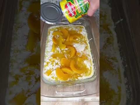 Southern Style Peach Cobbler!! 🍑🍨