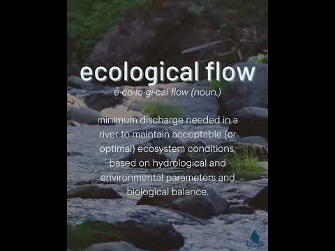 Having an ecological flow is crucial...💦 #ecological #flow #ecology #savewater #sustainableliving