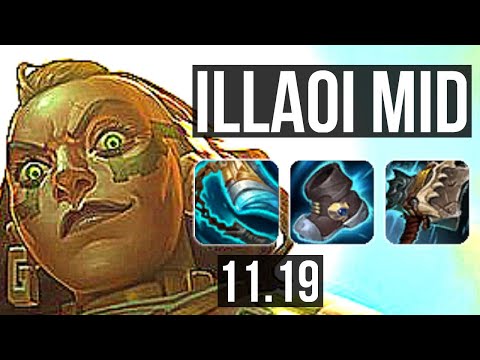 ILLAOI vs VEX (MID) | 300+ games, Rank 14 Illaoi | EUW Master | v11.19