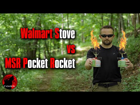 Walmart Lithic Stove VS MSR Pocket Rocket - First Look and Test