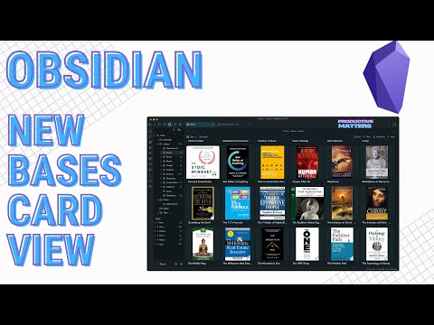 Bases Card View - NEW Obsidian Insider Release 1.9.3