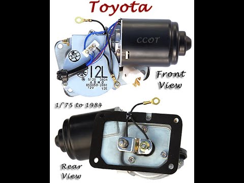 1975-1984 FJ40 Land Cruiser Live Bench Test Video Wiper Motor