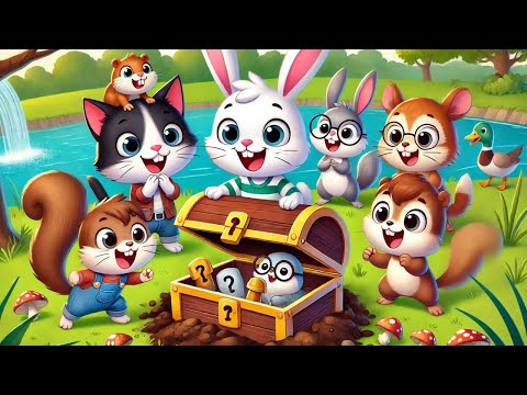 The Park Mystery Solved by Talking Animals! | Fun Fairy Tale Stories & Kids Cartoon Adventure