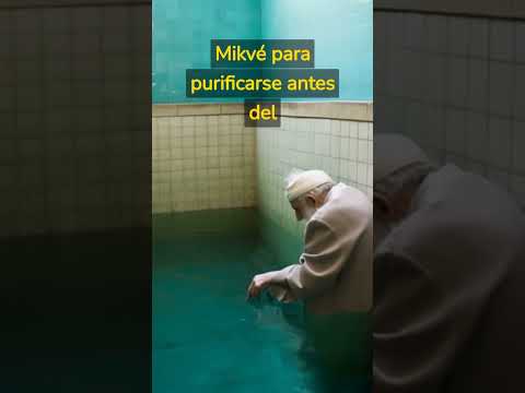 la tradición del mikve el baño ritual judío