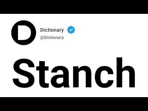 Stanch Meaning In English