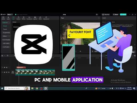How to | add custom fonts in Capcut PC & Mobile app | import fonts