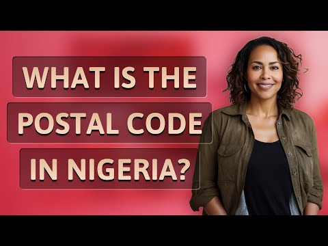 What is the postal code in Nigeria?