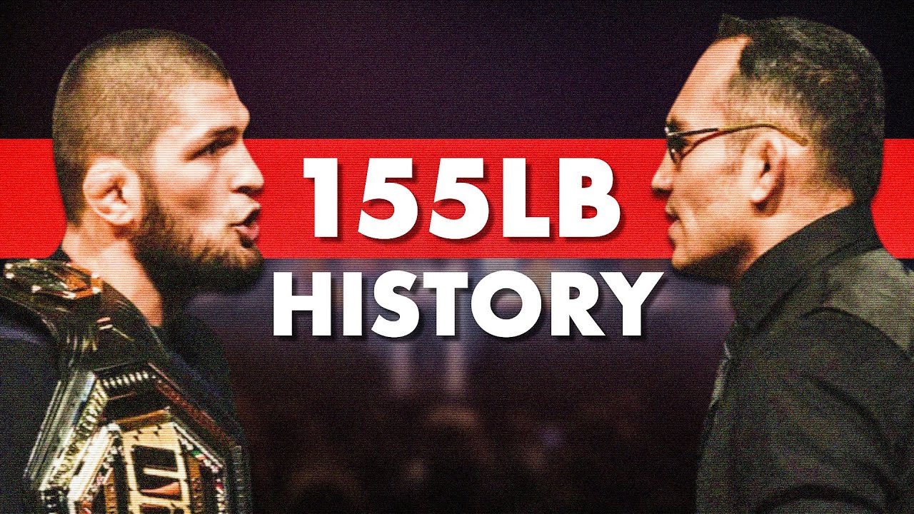 The Fascinating History of The UFC's Lightweight Division