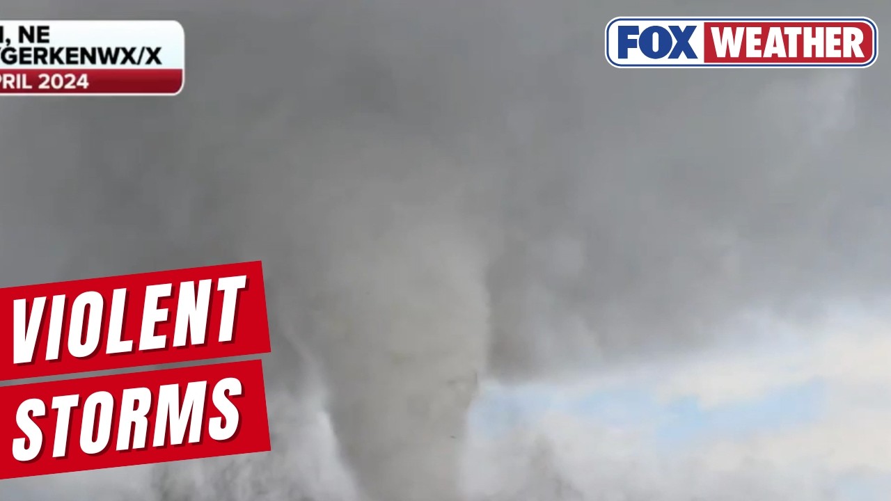Dangerous Severe Weather Outbreak Begins To Fire Up In The Plains With Strong Tornado, Hail Threat