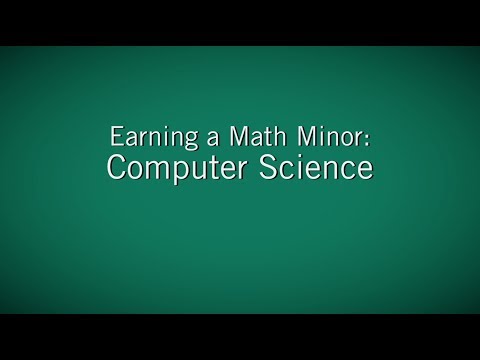 Earning a Math Minor for Computer Science Students